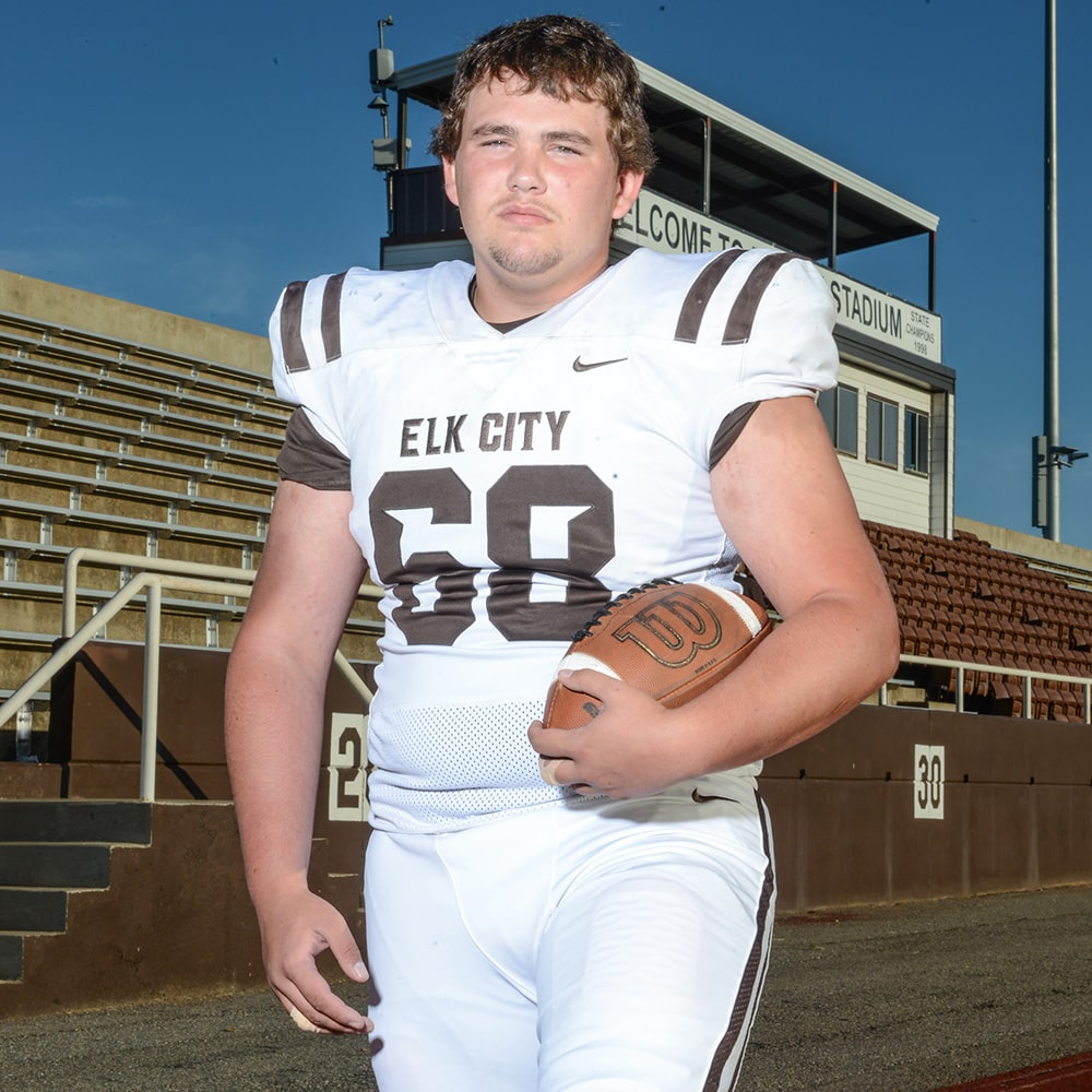 Kotton Shawn - #68 Offensive & Defensive Lineman - Elk City Football ...