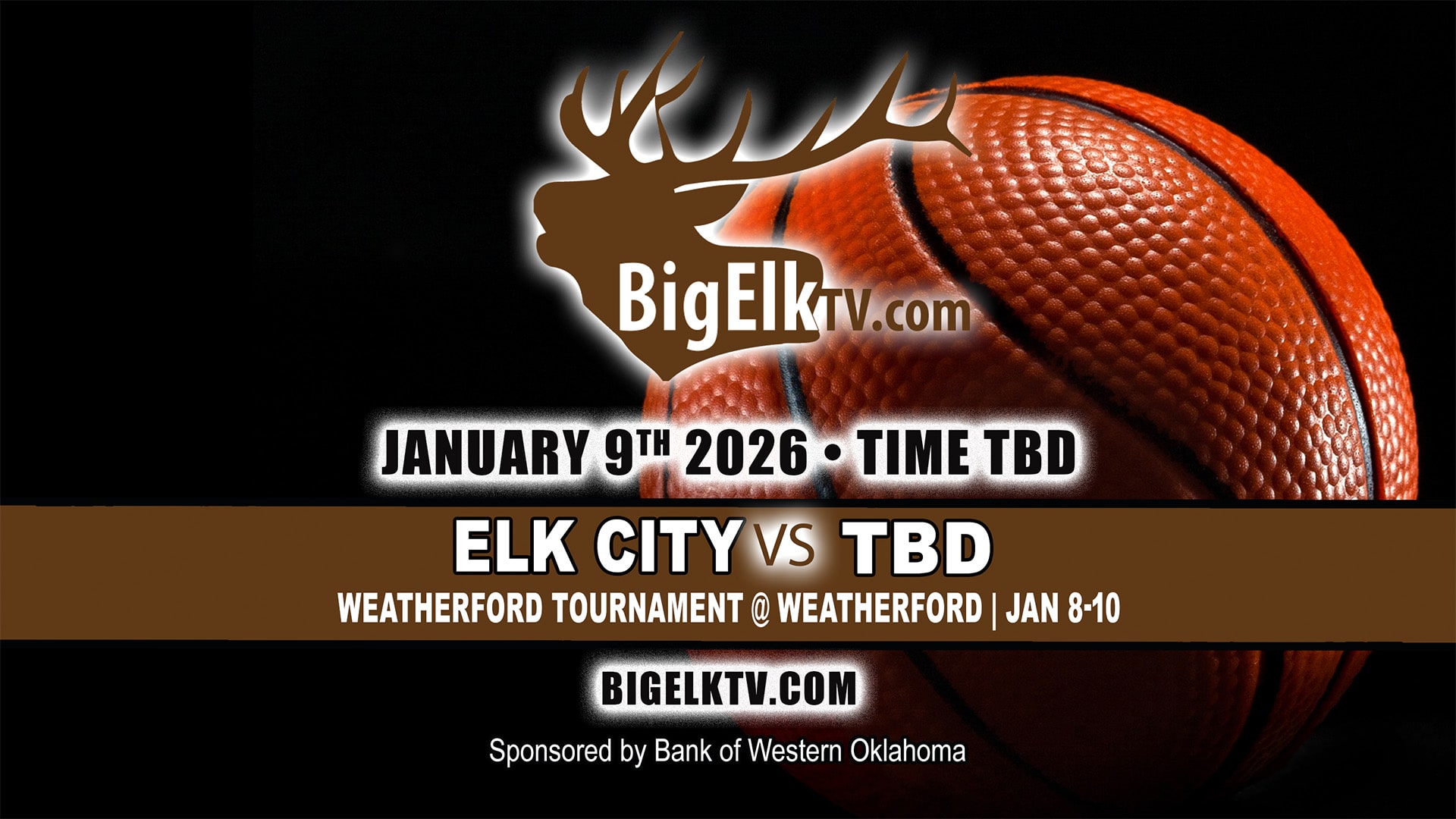 Weatherford Tournament | Elk City Boys Basketball | Jan 9 2026 | BigElkTV
